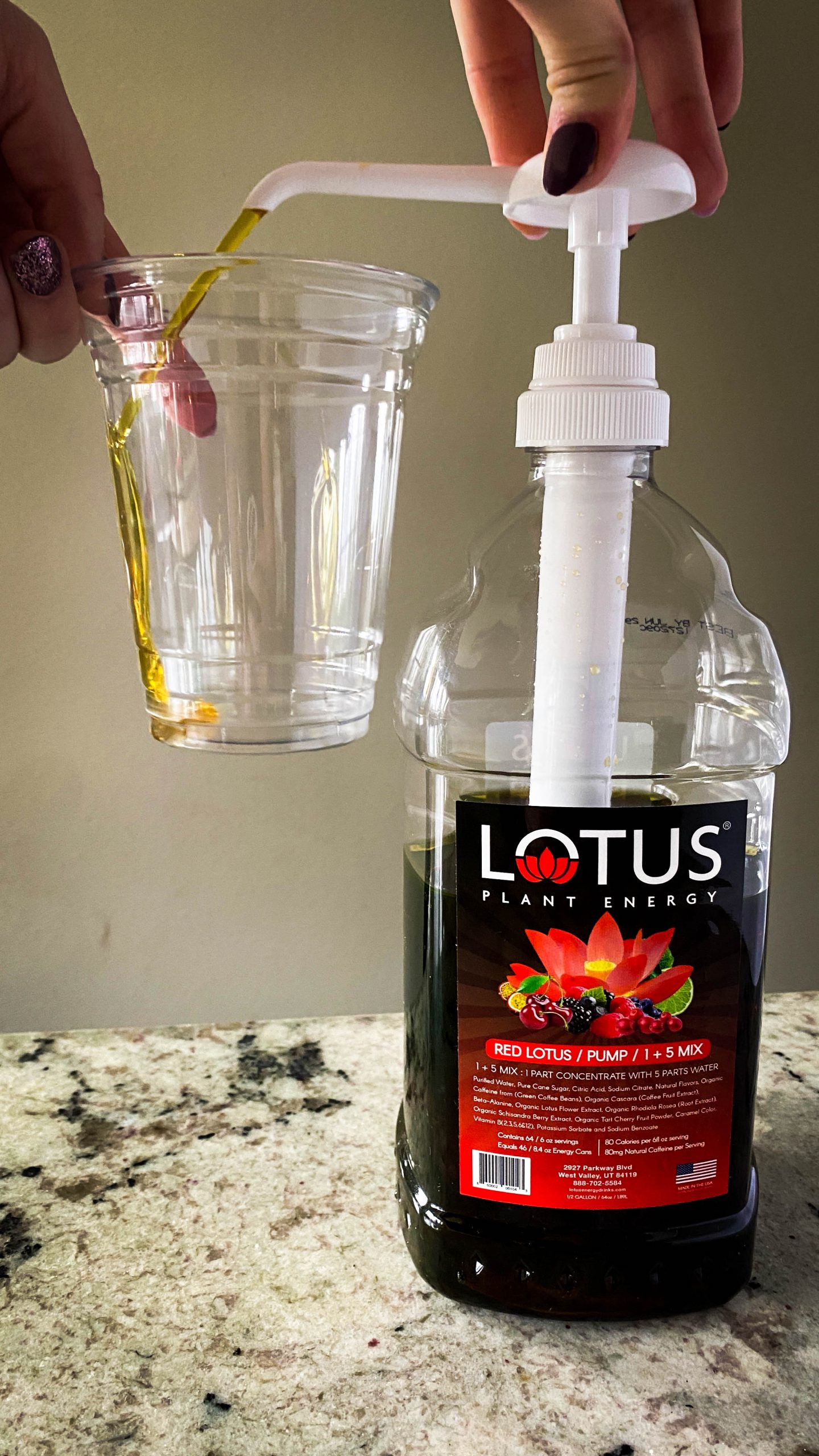 Orange Cherry Fusion Lotus Drink - Lotus Recipes