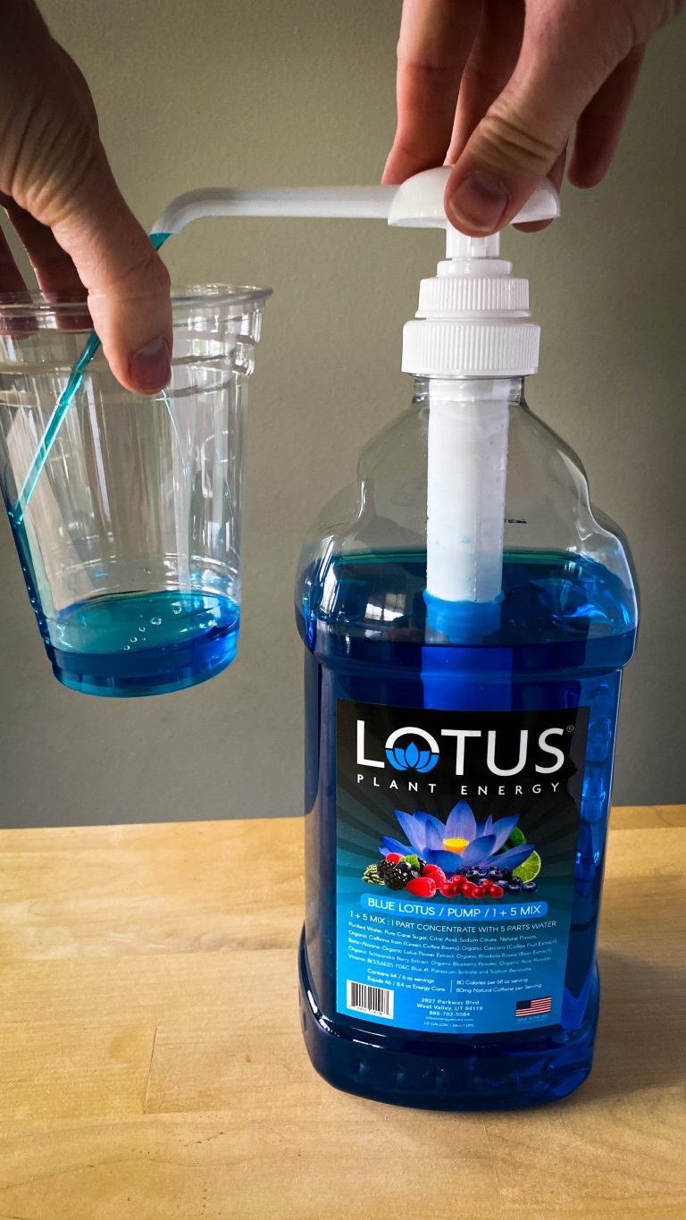 Blue Paradise Lotus Drink - Lotus Recipes