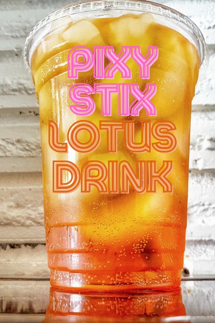 Green Apple Peach Lotus Drink - Lotus Recipes