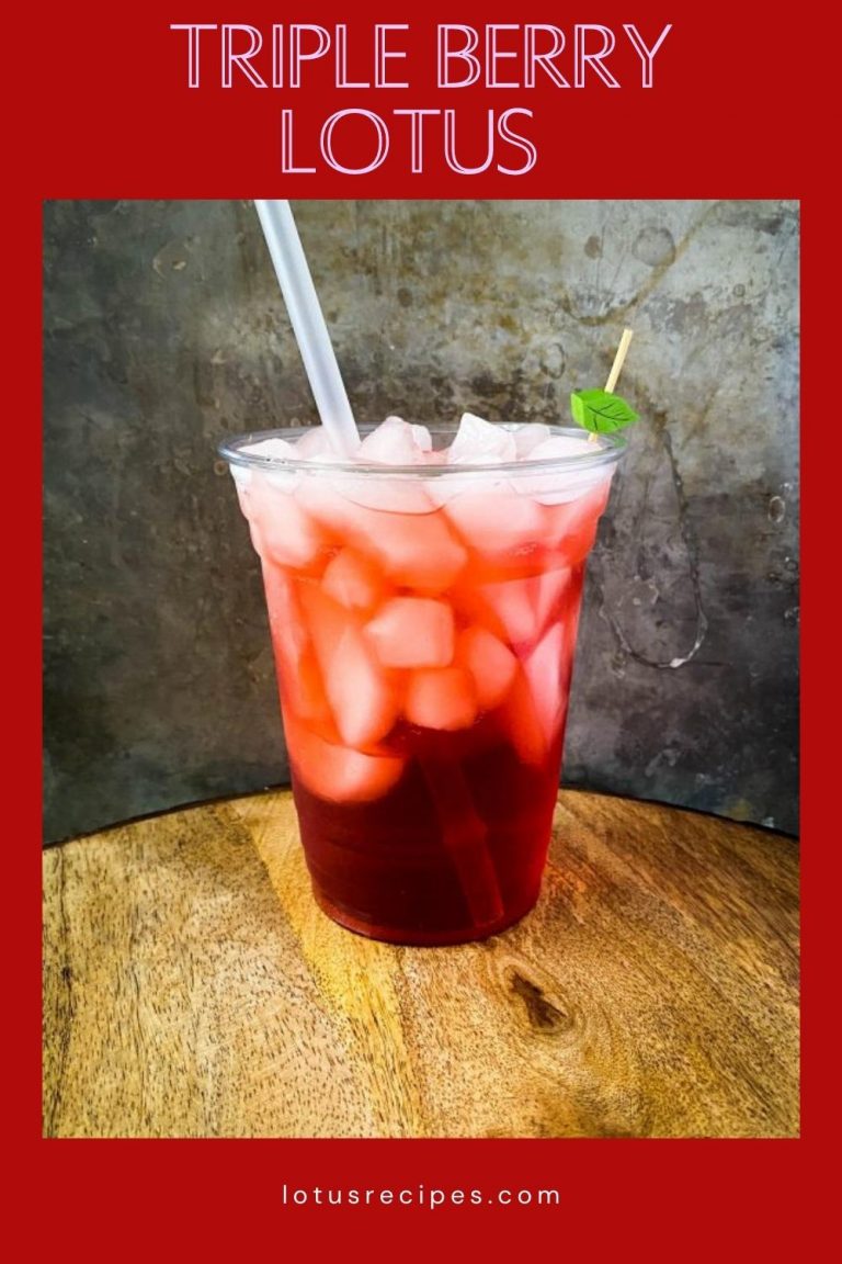 Lemonade Twist Lotus Drink - Lotus Recipes