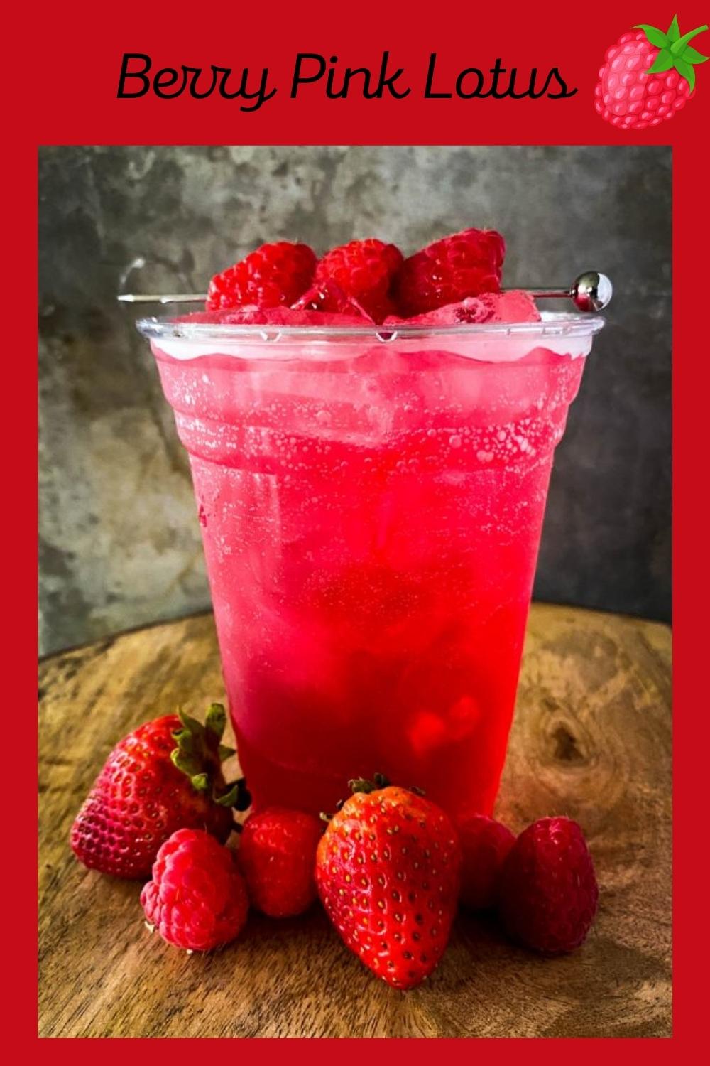 Lotus Sunrise Drink - Lotus Recipes