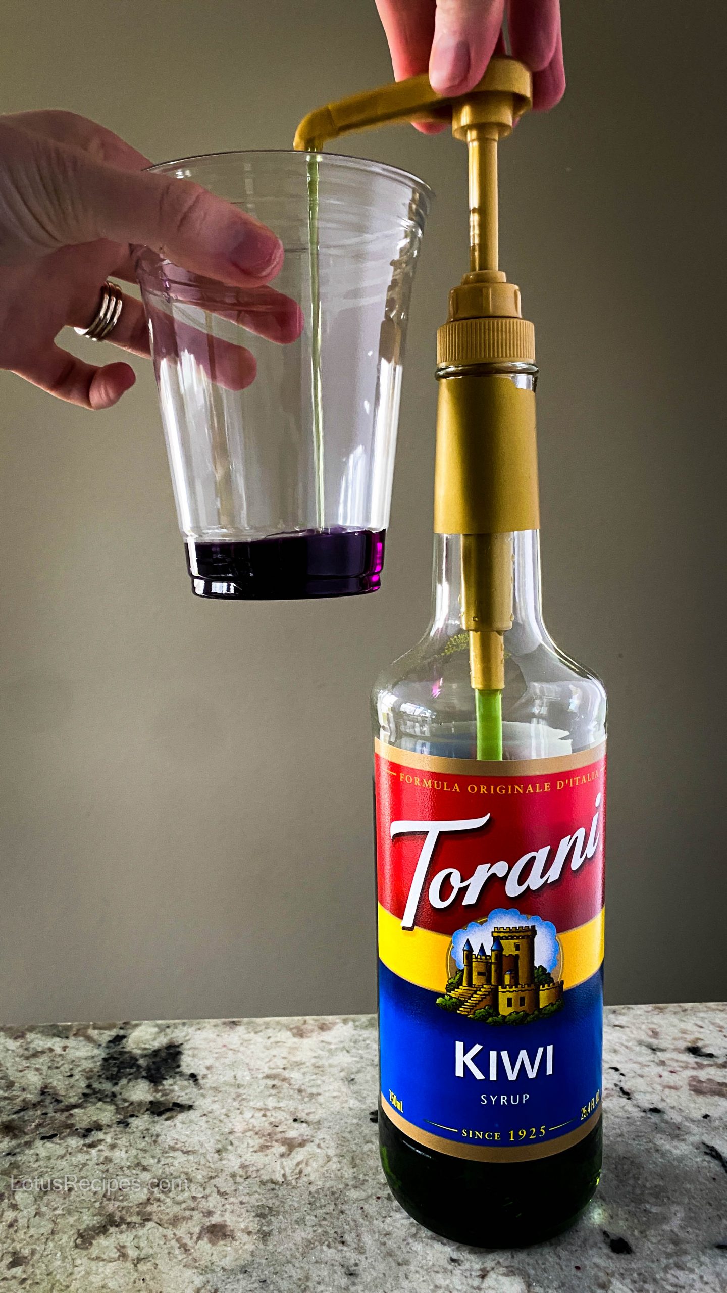 Purple Pineapple Lotus Drink - Lotus Recipes