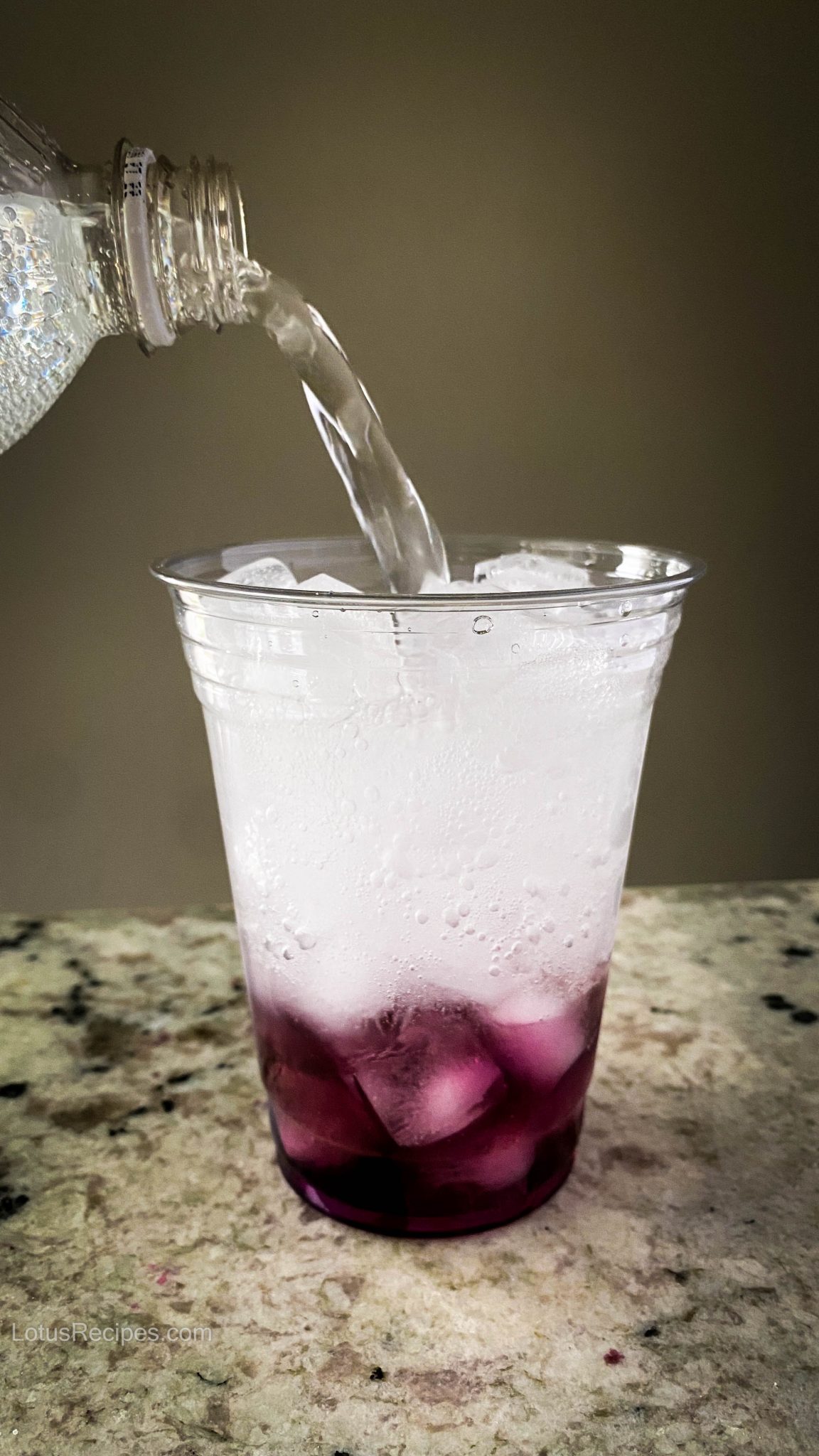 Purple Pineapple Lotus Drink - Lotus Recipes