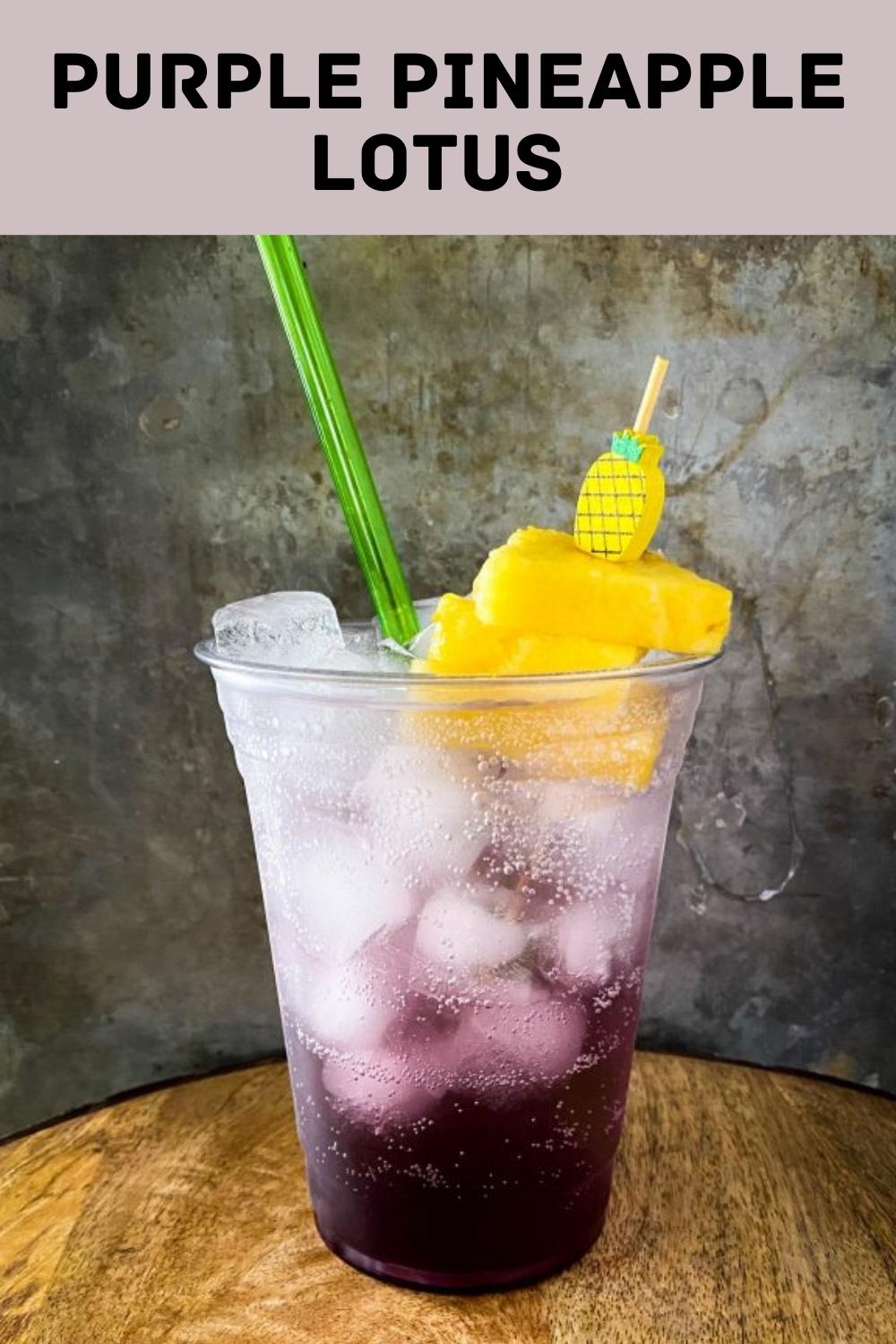 Pomegranate Orange Lotus Drink - Lotus Recipes