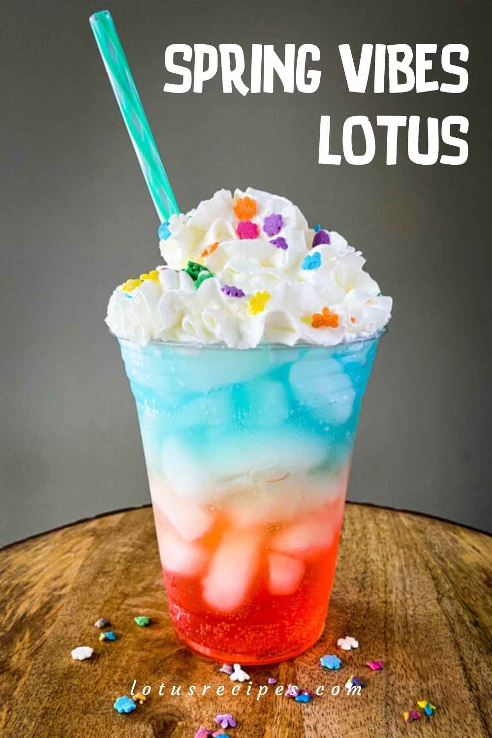 Spring Vibes Lotus Drink - Lotus Recipes