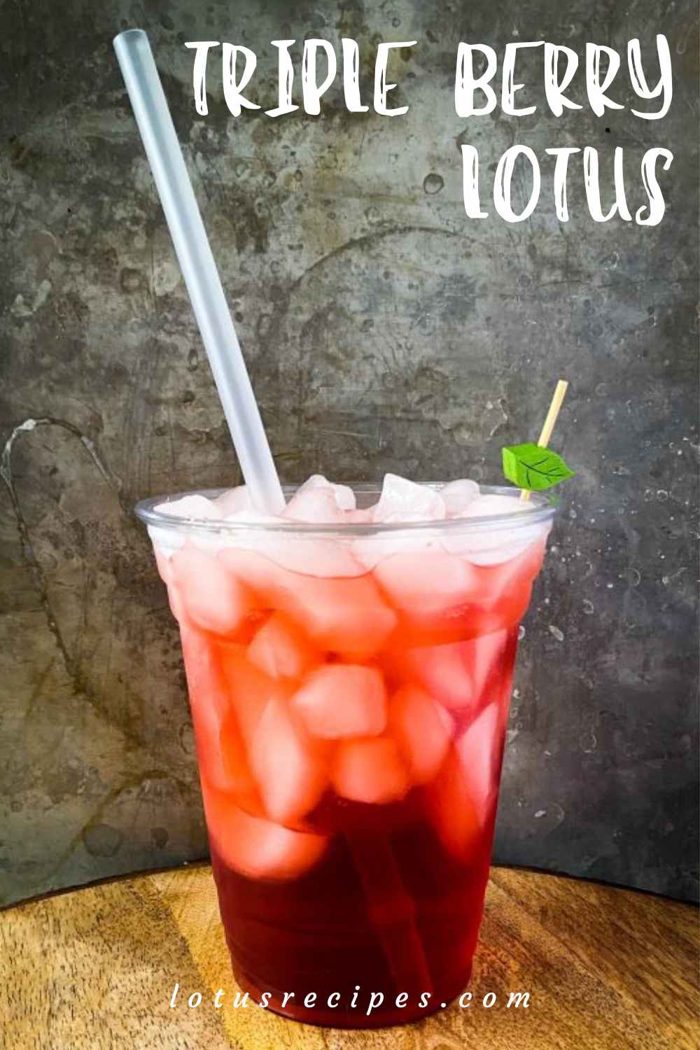 Triple Berry Lotus Drink - Lotus Recipes